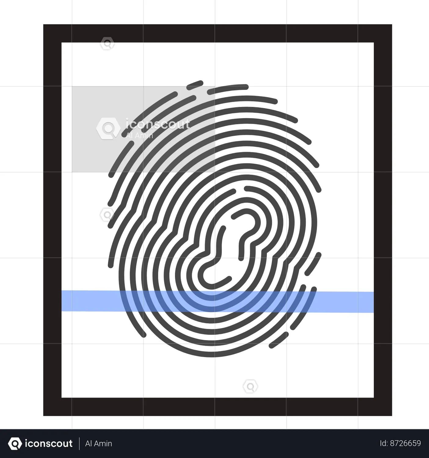 Wrong Fingerprint Animated Icon - Free Download Science & Technology Animated Icons | IconScout