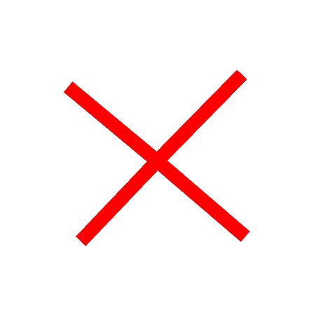 Red X Mark Gif