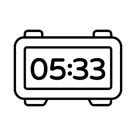 Gif Animado De Relogio Digital