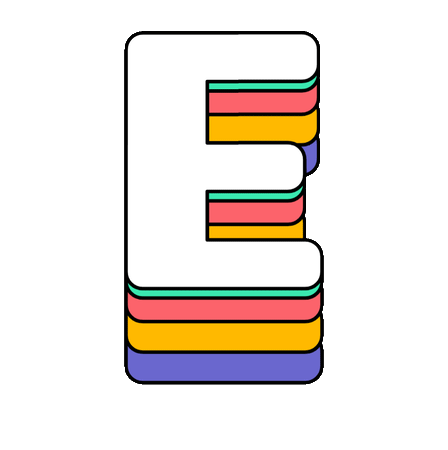 Lettera E Gif